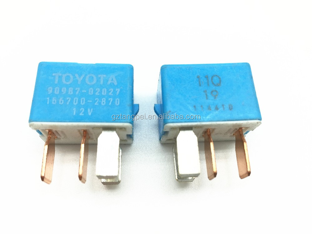 Cooling Fan Relay For Toyota Yaris Corolla Prius Avensis Camry Rav4 Prado Oem 90987-02027 156700 ...