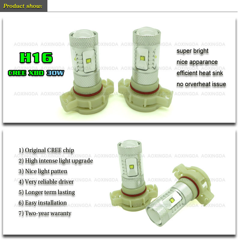 Psx24w Psy24w C.r.e.e 30w High Power Led Bulb - Buy Psy24w Led,Psy24w ...