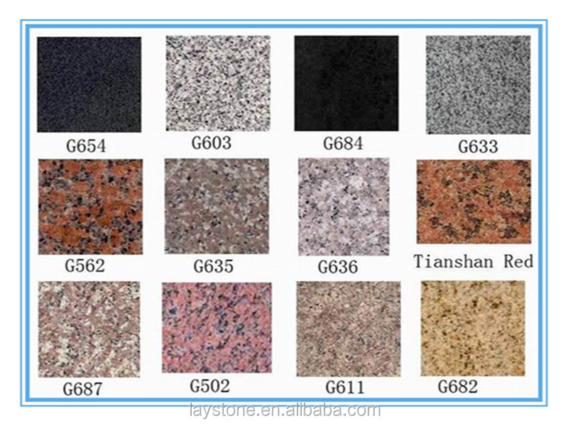 Most Popular and Level 1 Granite Colors Price - Laystone