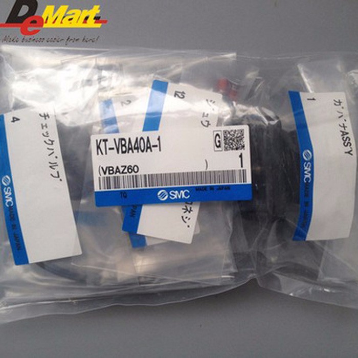 SMC Seal KT-VBA40A-1 for VBA40A-F04GS Valve - in Stock