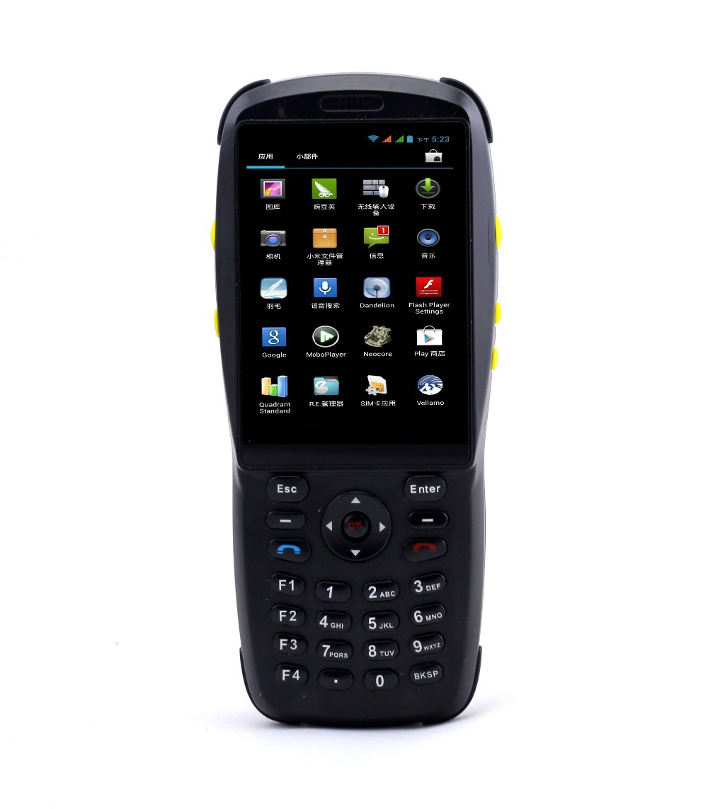 Android Iot Handheld Computer Terminal Barcode Scanner Pda With Printer