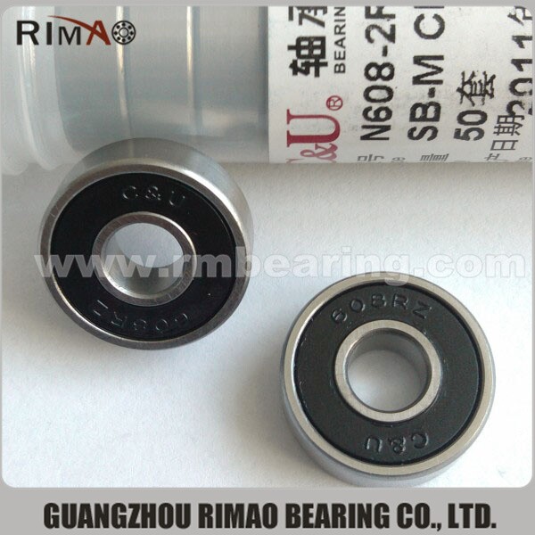 C&u Bearing 608 Abec 7 Abec-5 608zz Skateboard Abec-9 Abec 10 Bearings ...