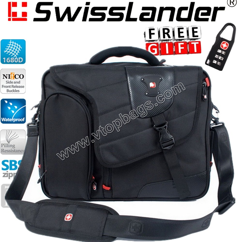 Купить swisslander, Швейцарский, посыльный Портфели Ноутбуки 15.6 ...