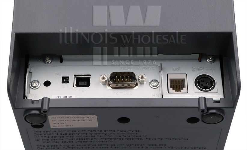 Epson Tm-t88iv Pos Thermal Printer,Charcoal,Usb/rs232 Interface - Buy Receipt Printer Product on ...