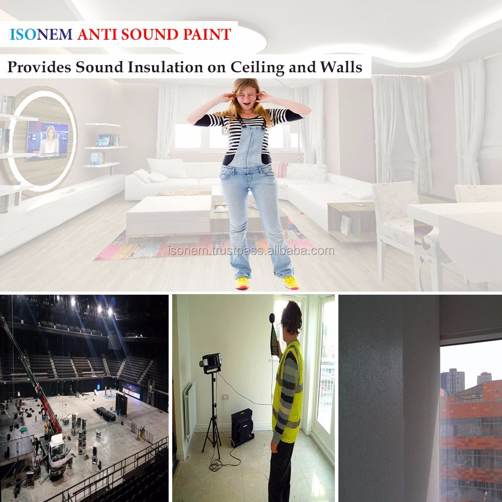 ISONEM Waterbased Anti Sound Paint - Sound Insulation